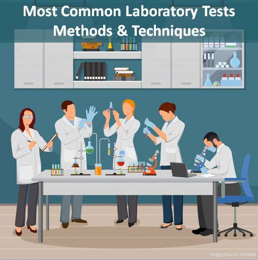Most Common Laboratory Tests Methods & Techniques – Medical & Clinical ...